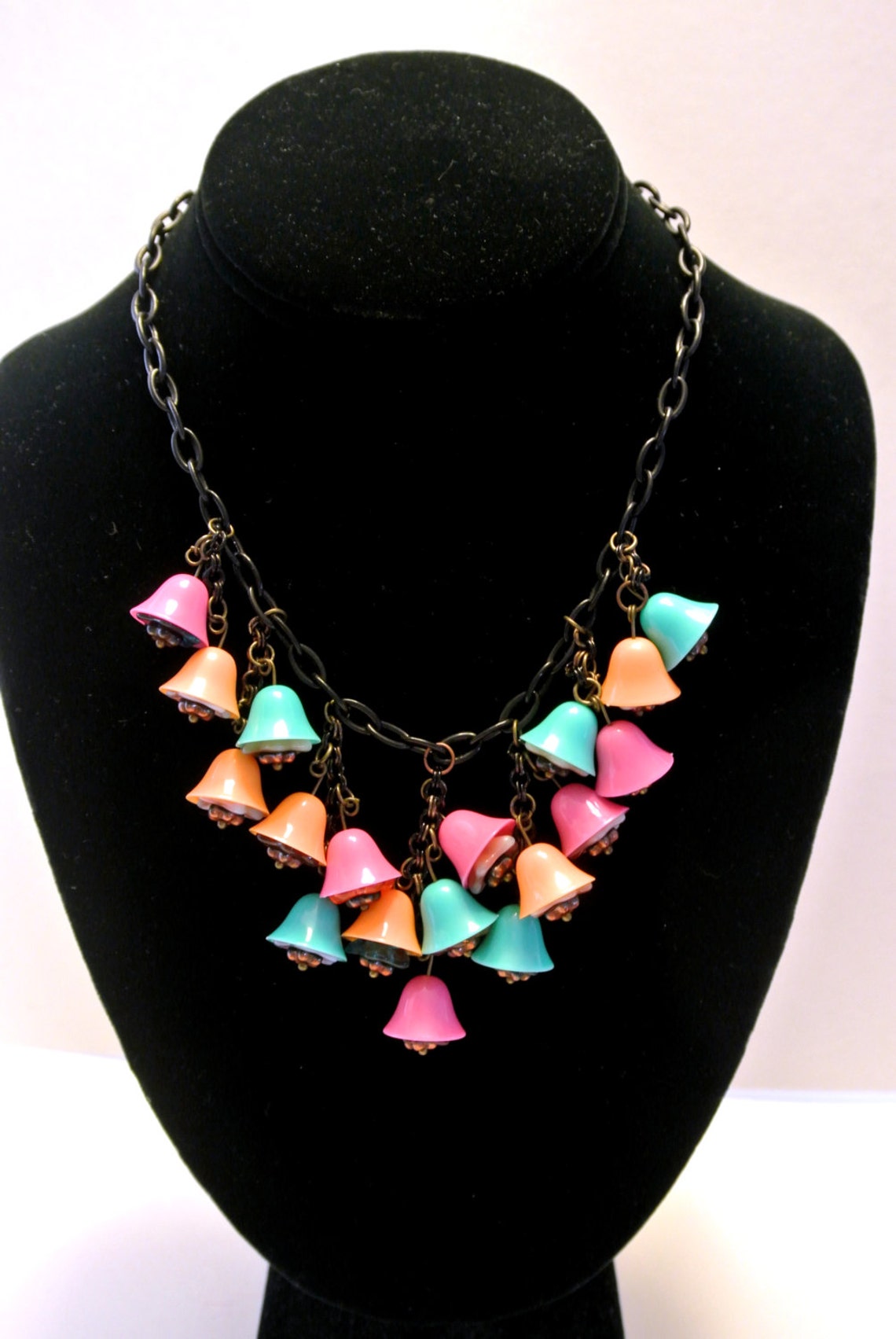Vintage Fantasy Bell Necklace - Etsy