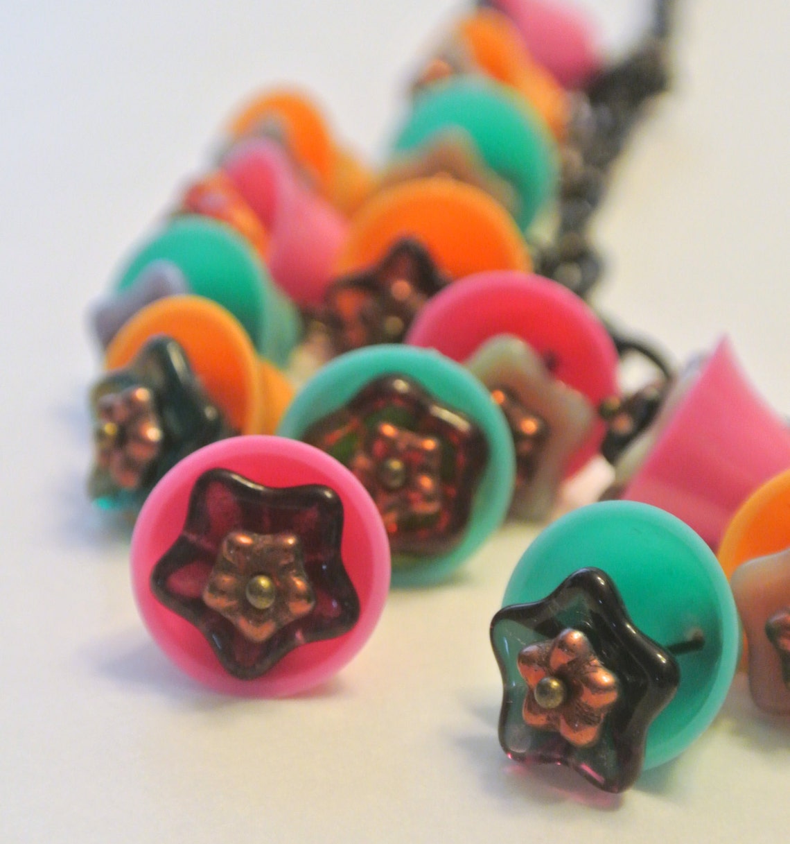 Vintage Fantasy Bell Necklace - Etsy