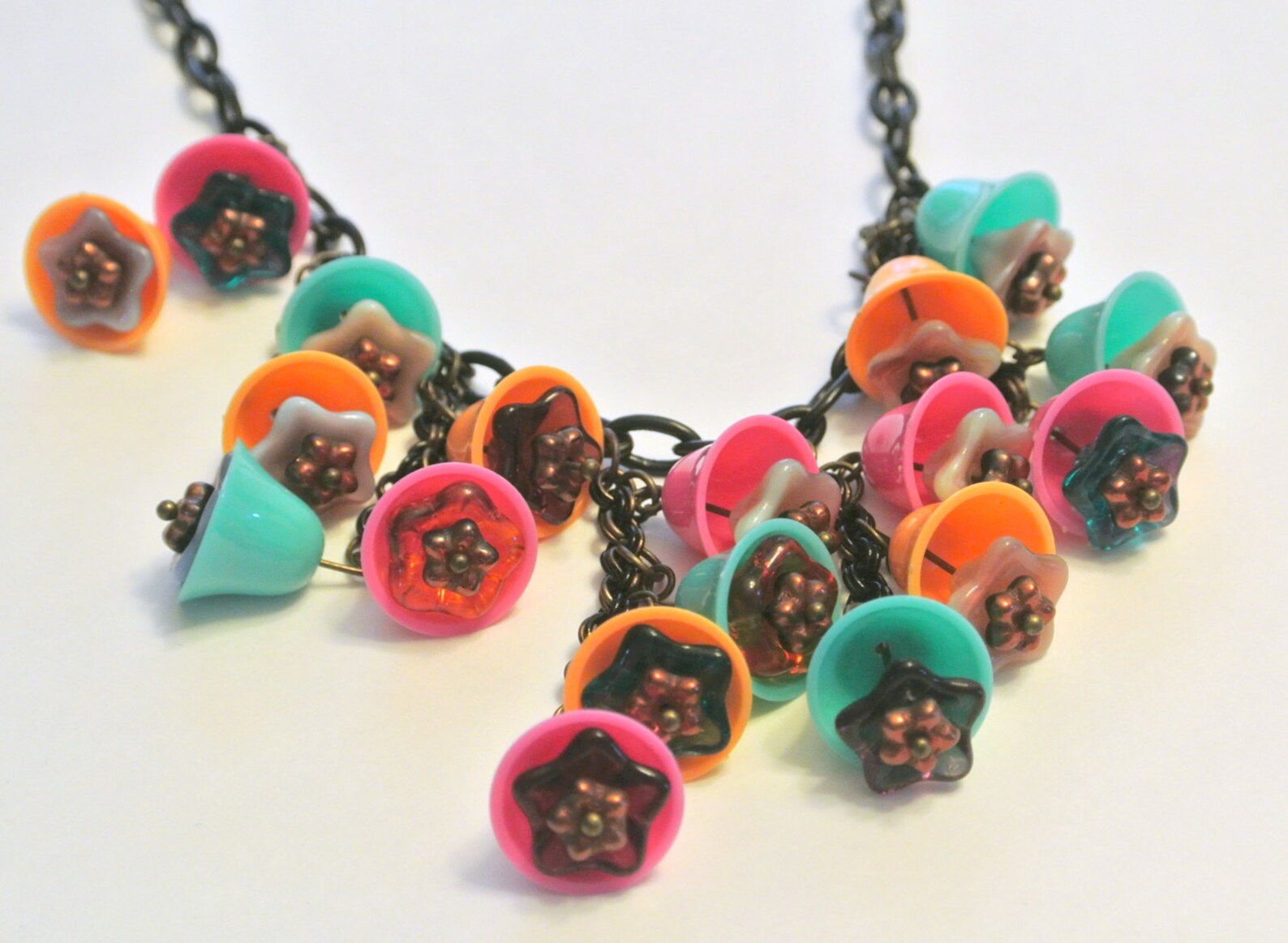 Vintage Fantasy Bell Necklace - Etsy