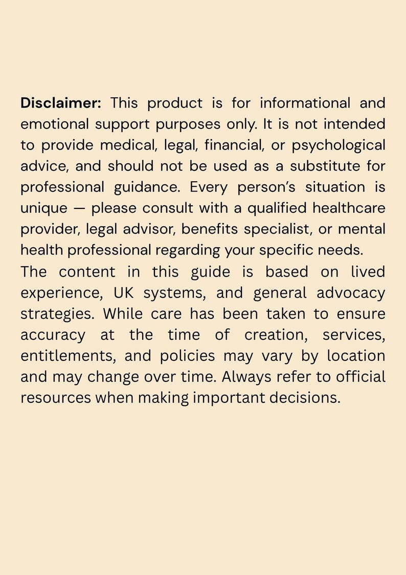 Chronic Illness Planner PDF | Flare Day Toolkit, Medical Scripts ...