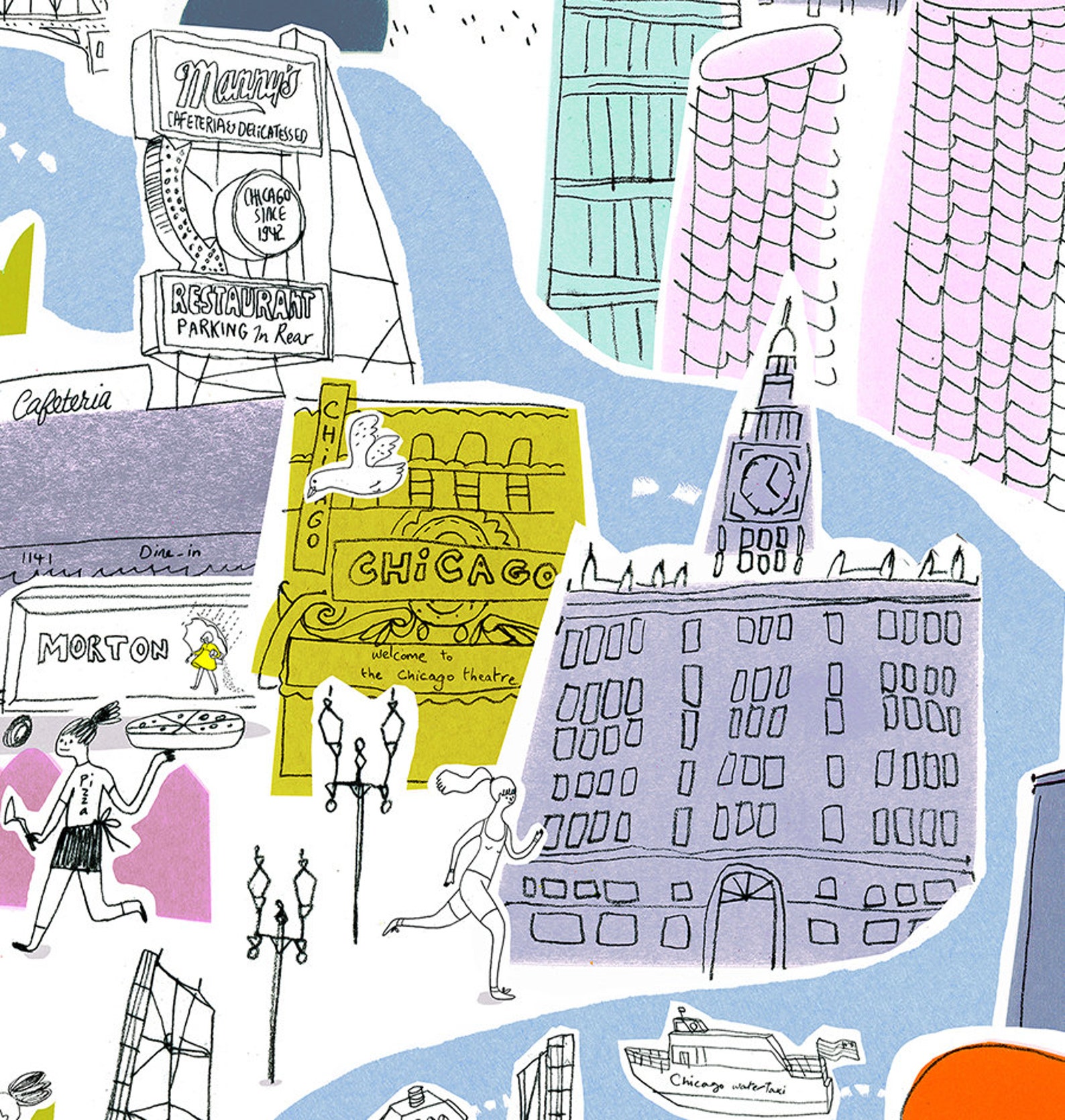 Cityscape, Chicago, Windy City, Chicago Print, Chicago Wall Art ...