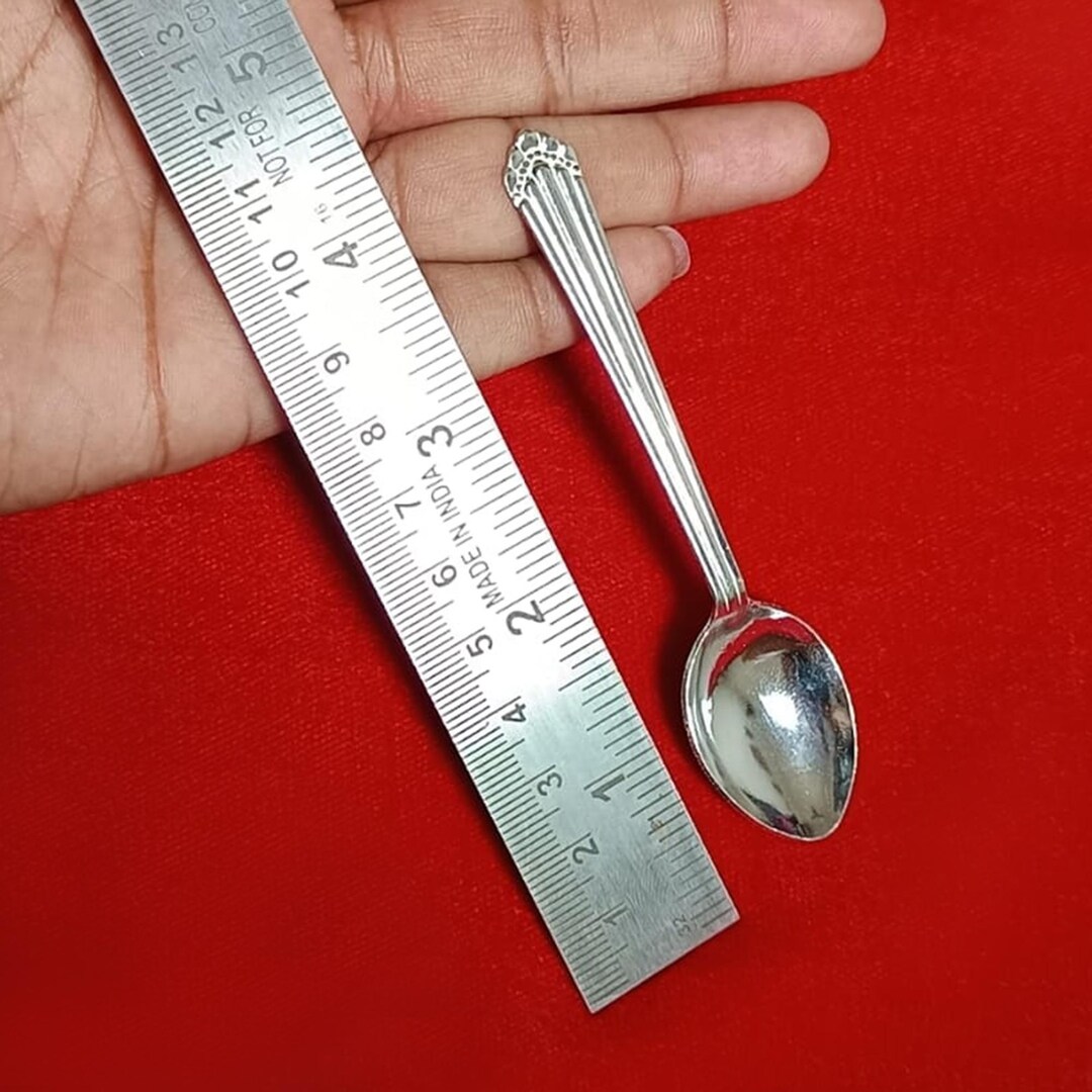 Silver Pure 999 Handmade Spoon All Size - Etsy