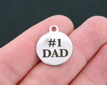 Dad charm | Etsy