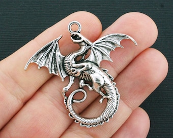 Dragon charm | Etsy
