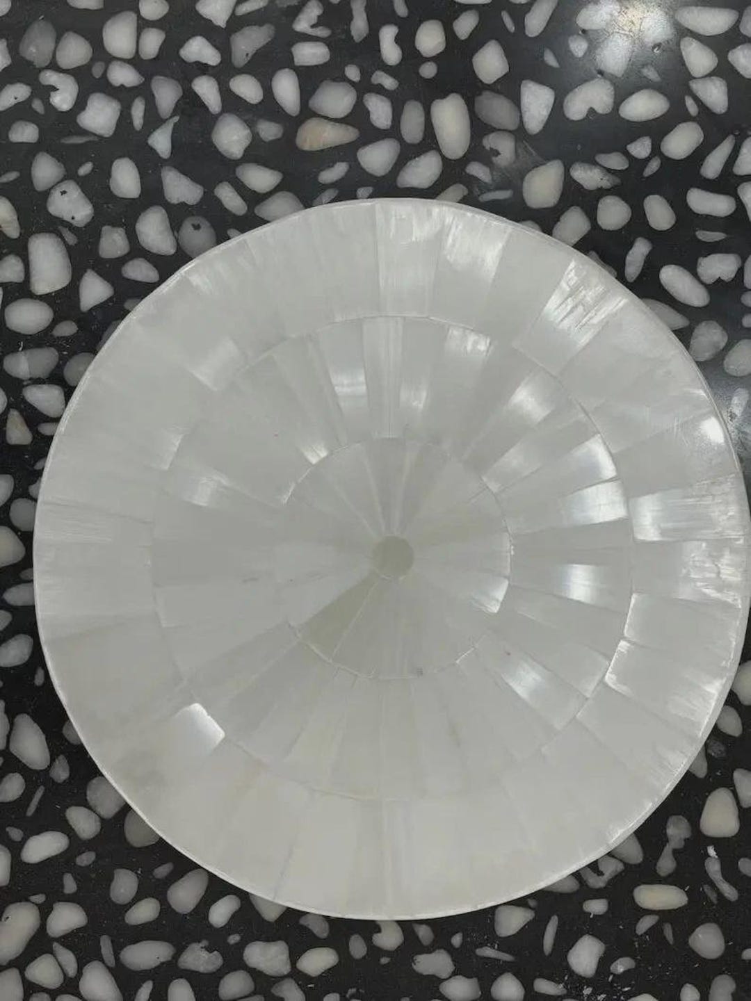 Handcrafted Selenite Coffee Table: Crystal Gemstone Centerpiece - Etsy