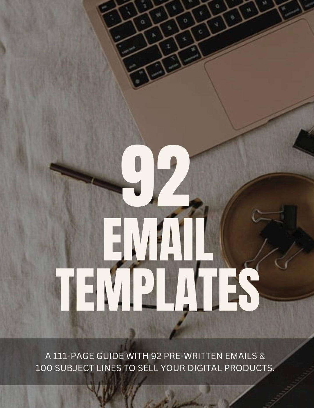 Email Template, Digital Product Emails - Etsy
