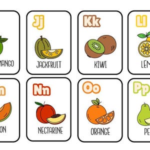 Alphabet Flash Cards, Learning Alphabet Flash Cards ABC Flash Cards ...