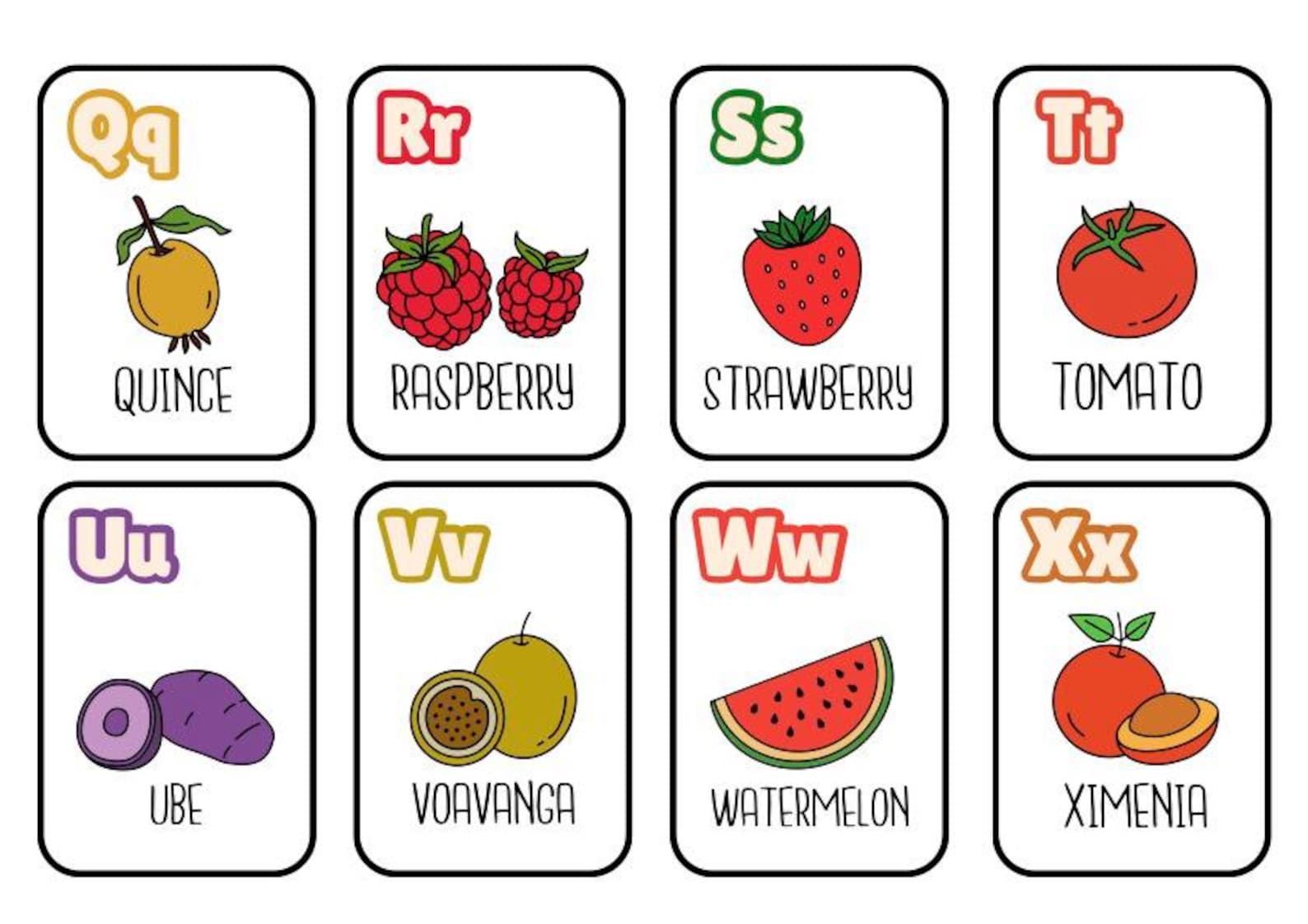 Alphabet Flash Cards, Learning Alphabet Flash Cards ABC Flash Cards ...