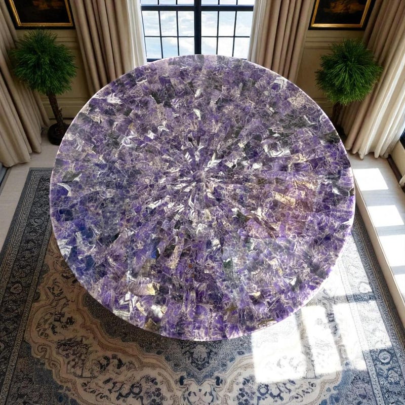 Amethyst Table - Etsy