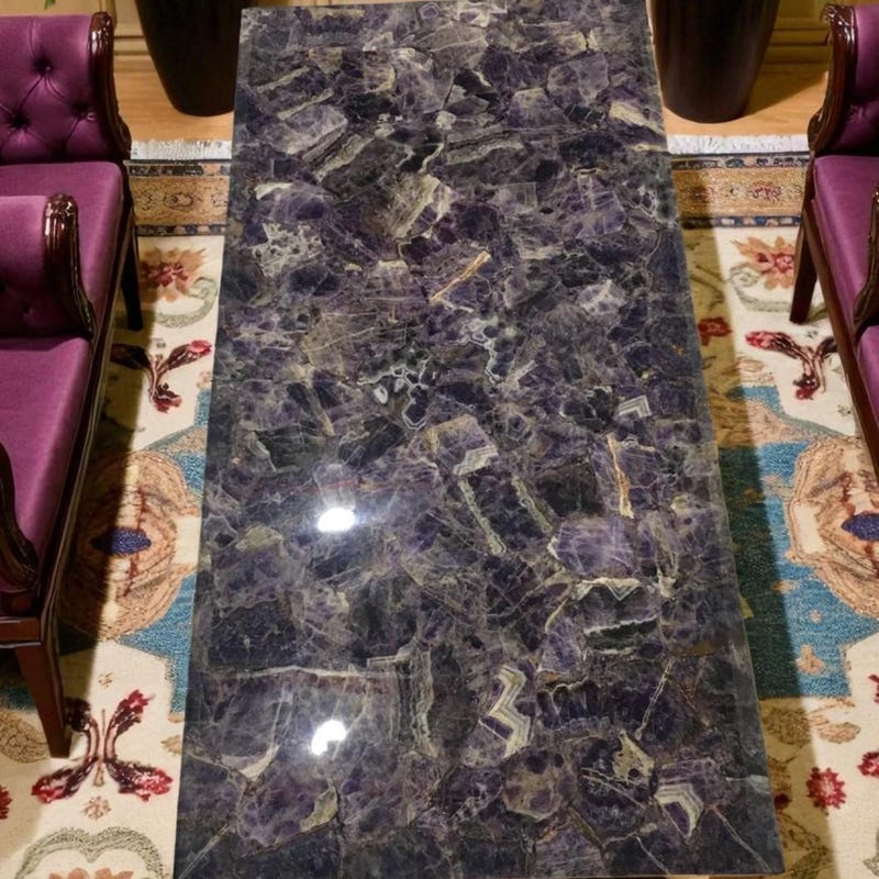 Amethyst Table - Etsy