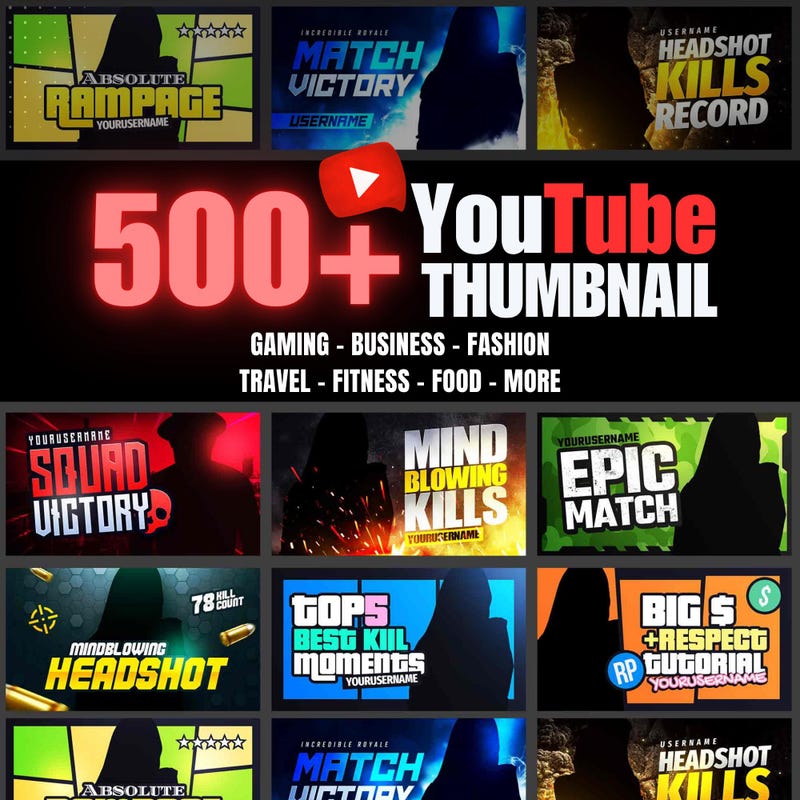 Rainbow Six Siege Thumbnail Templates - Etsy