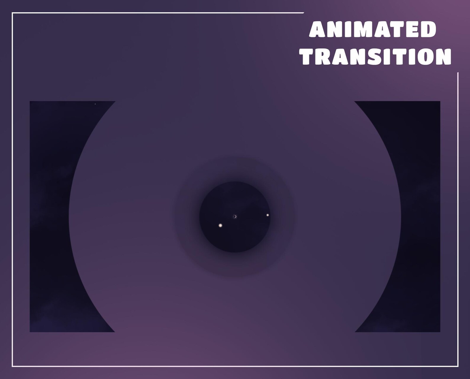 Animated Starlight Stream Overlay: Celestial Twitch Screens (digital ...