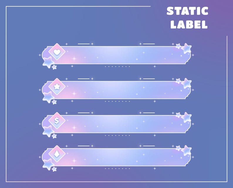 Star Glow Stream Overlay for Streamers – Fully Animated + Setup ...