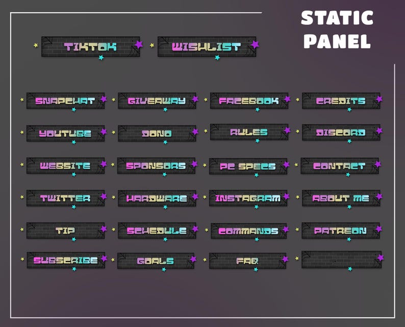 Animated Spooky Drips Stream Overlay – Halloween Twitch Package ...