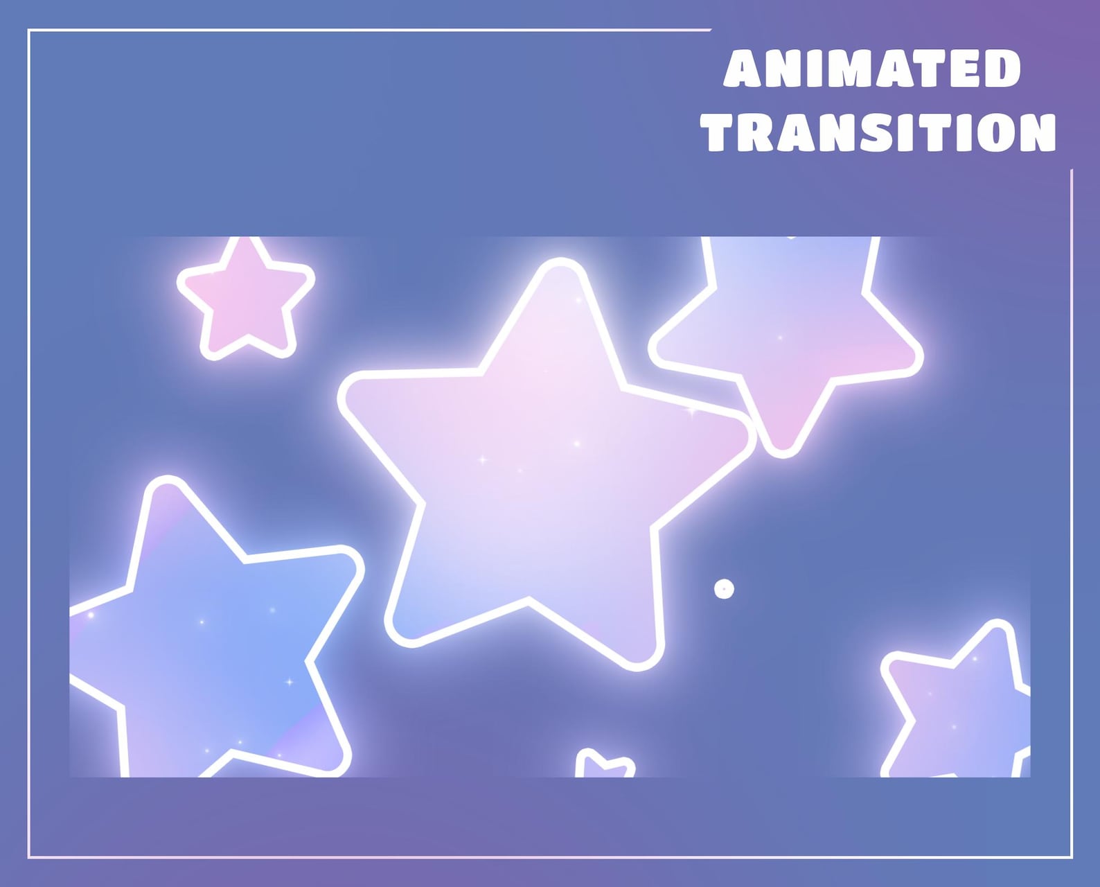 Star Glow Stream Overlay for Streamers – Fully Animated + Setup ...
