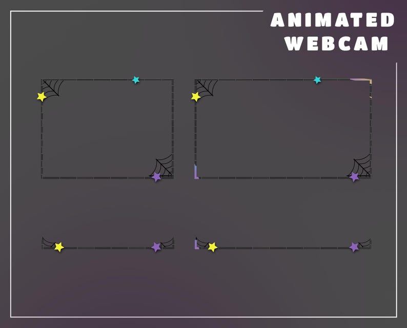 Animated Spooky Drips Stream Overlay – Halloween Twitch Package ...