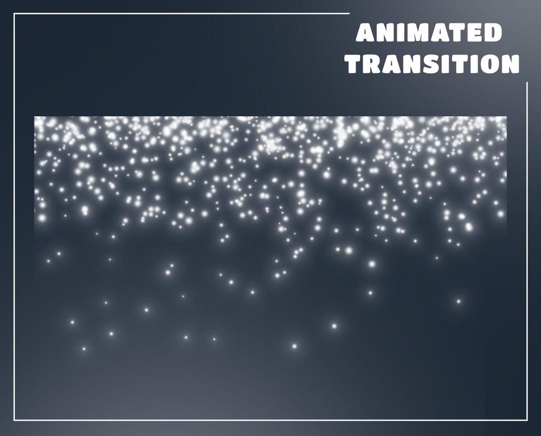 Snowlight Night Stream Transition Overlay for Streamer – Fully Animated ...