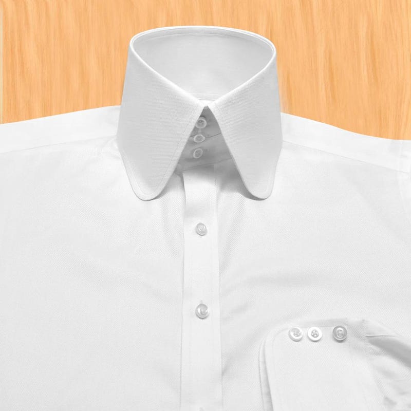 Round Collar Men's Dress Shirts - Etsy
