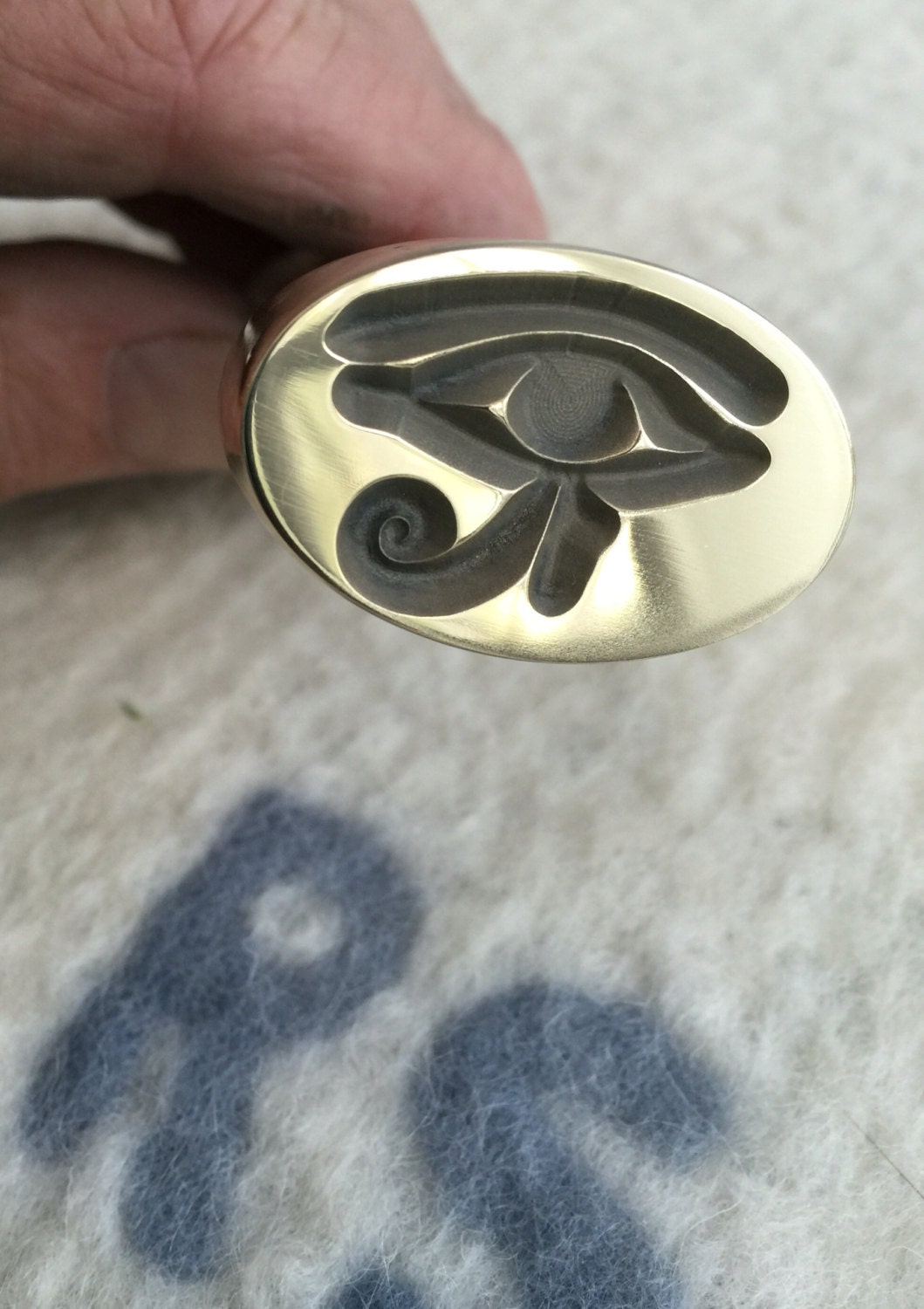 Eye of Horus Stamp for Hot Glass or Various Art Clays - Etsy