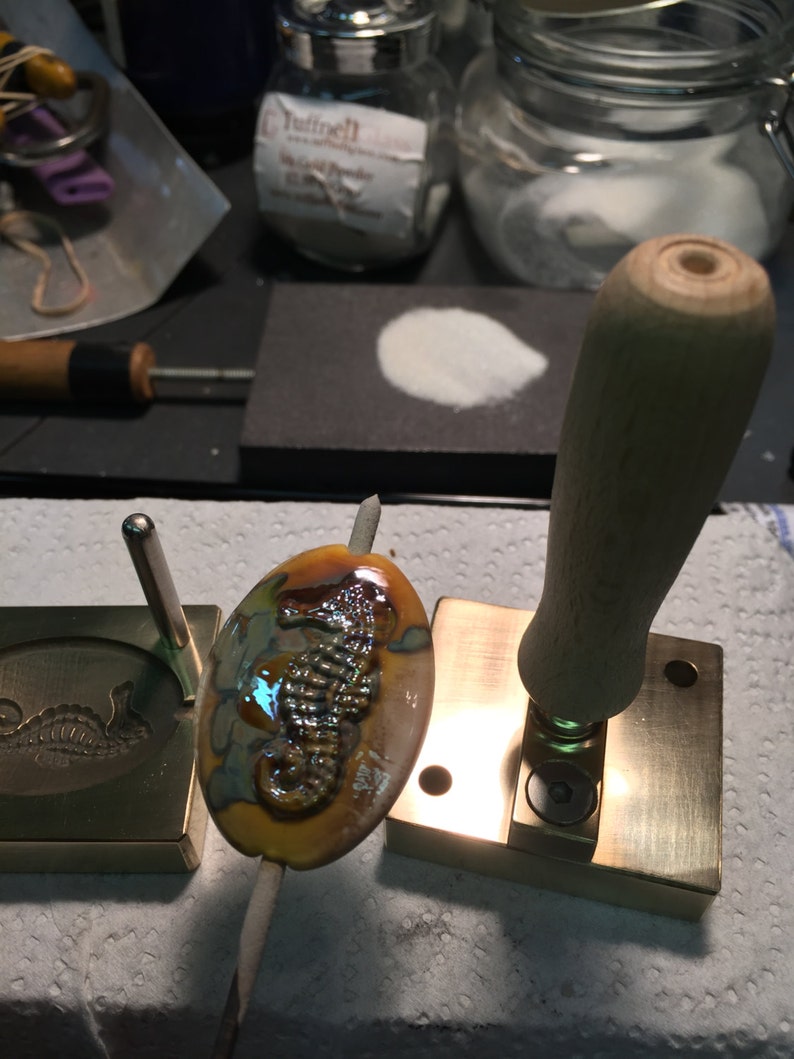 Sea Horse Lampwork Bead Press Can Be Used for Various Clays - Etsy UK