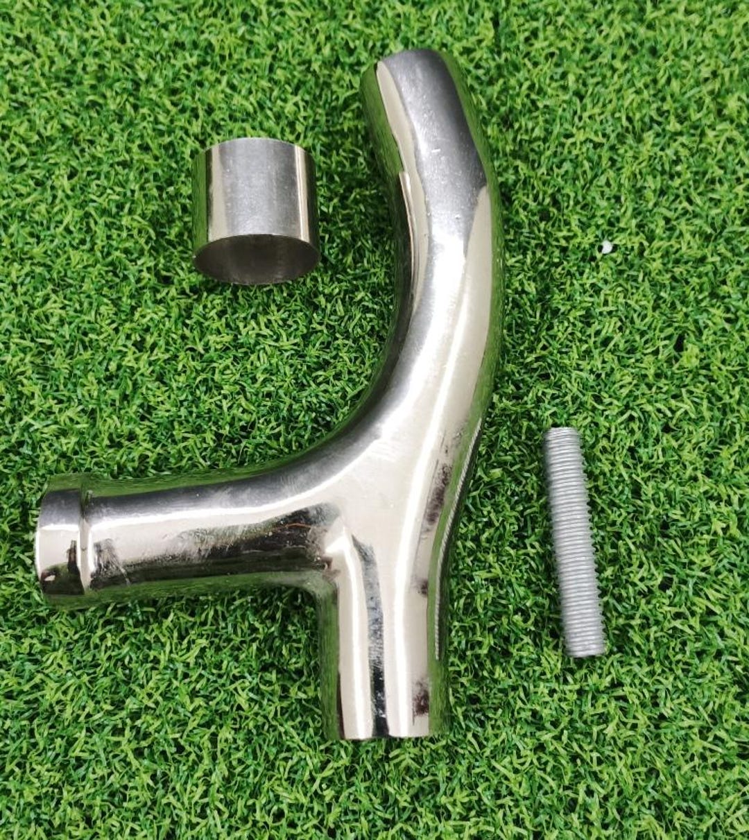 Vintage Chrome Aluminum Derby Cane Handle (11 CM) - Etsy
