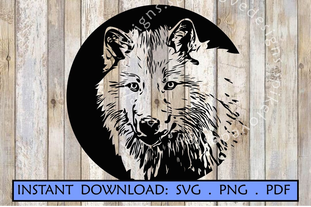 Lobo SVG Lobo aullando SVG Bosque Svg naturaleza svg Caza svg Camping ...