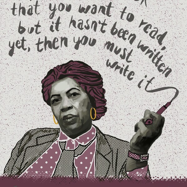 Toni Morrison - Etsy