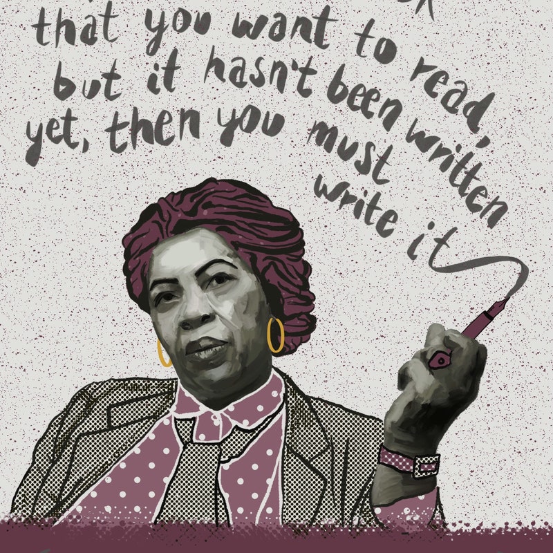 Toni Morrison - Etsy