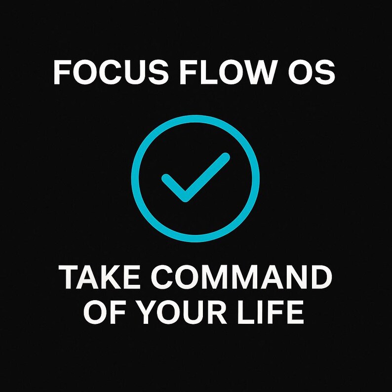 Focus Flow OS – Notion Productivity Template | Daily Planner, Habit ...