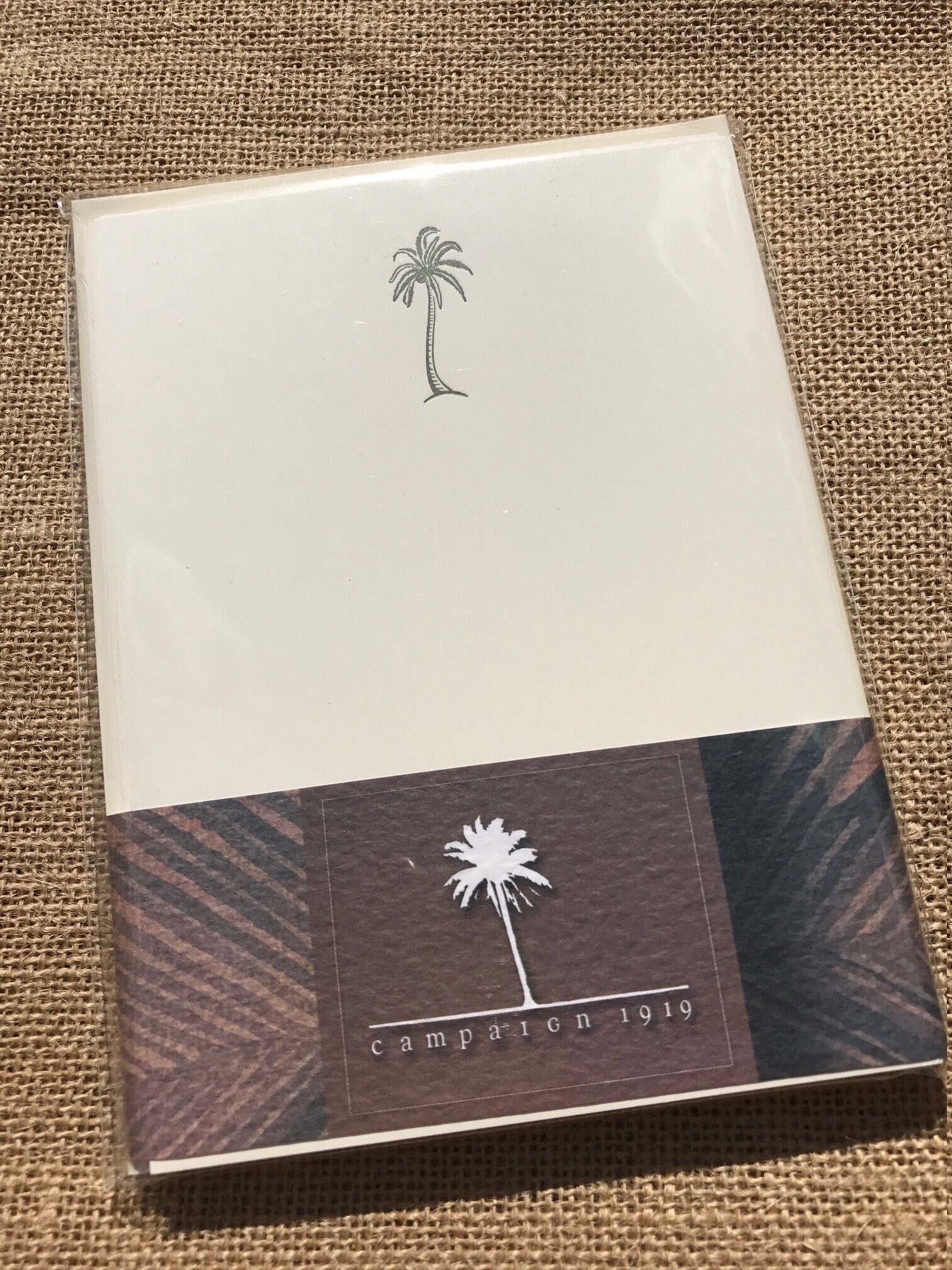 Coconut Tree Correspondence Cards - Etsy