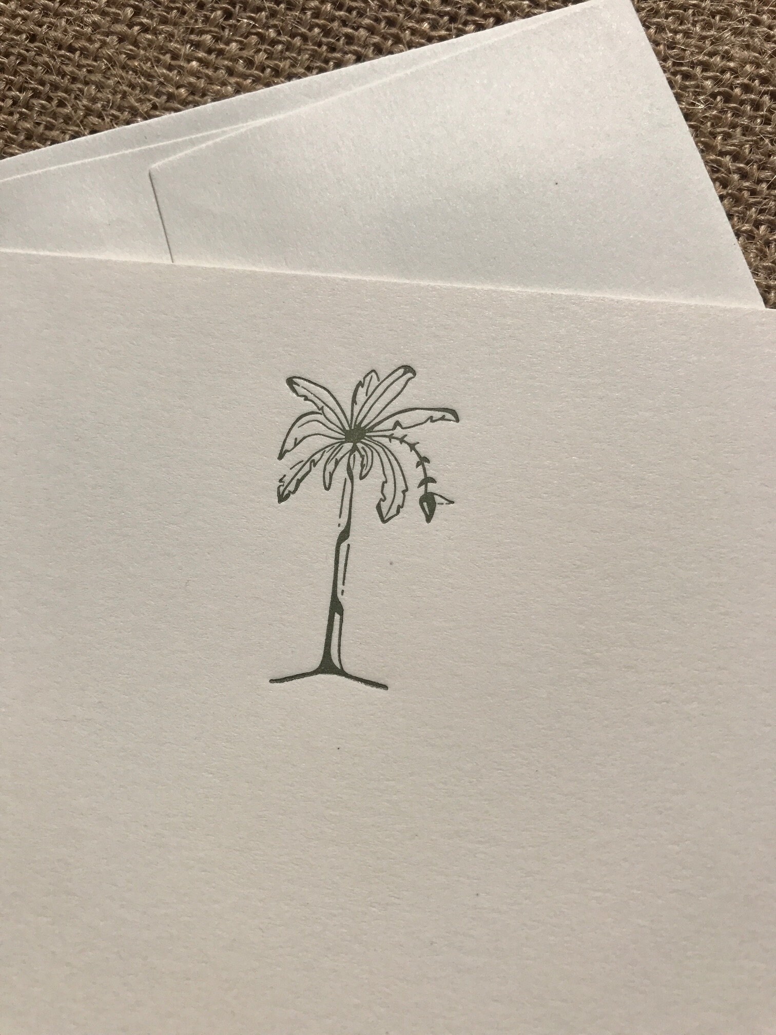 Banana Tree Correspondence Cards - Etsy Denmark