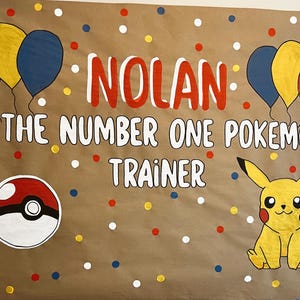 Custom Hand-painted Banner | Any Occasion | Personalized Birthday, Baby ...