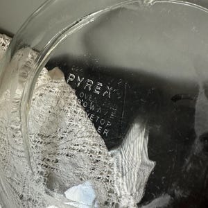 Vintage Pyrex 2qt Clear Glass 024 Round Casserole Baking Dish With Lid ...