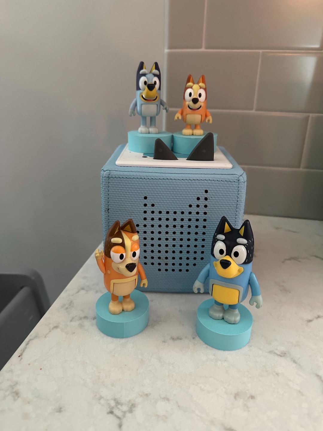 BLUEY FAMILY BUNDLE! Bluey Bingo Chilli and Bandit Tonie for Kids Each ...