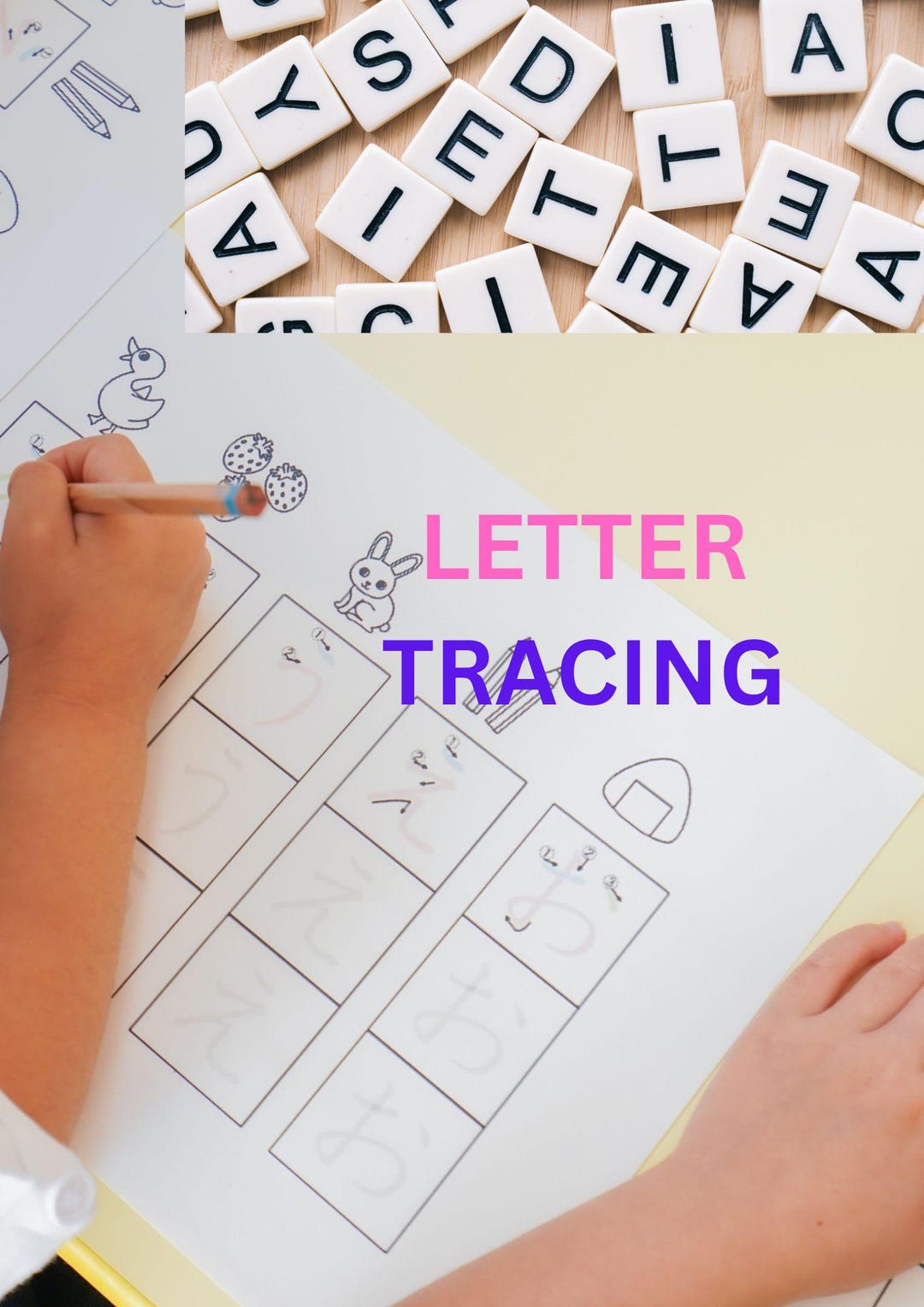 ABC Tracing Worksheets, Alphabet Learning Practice (digital Download ...