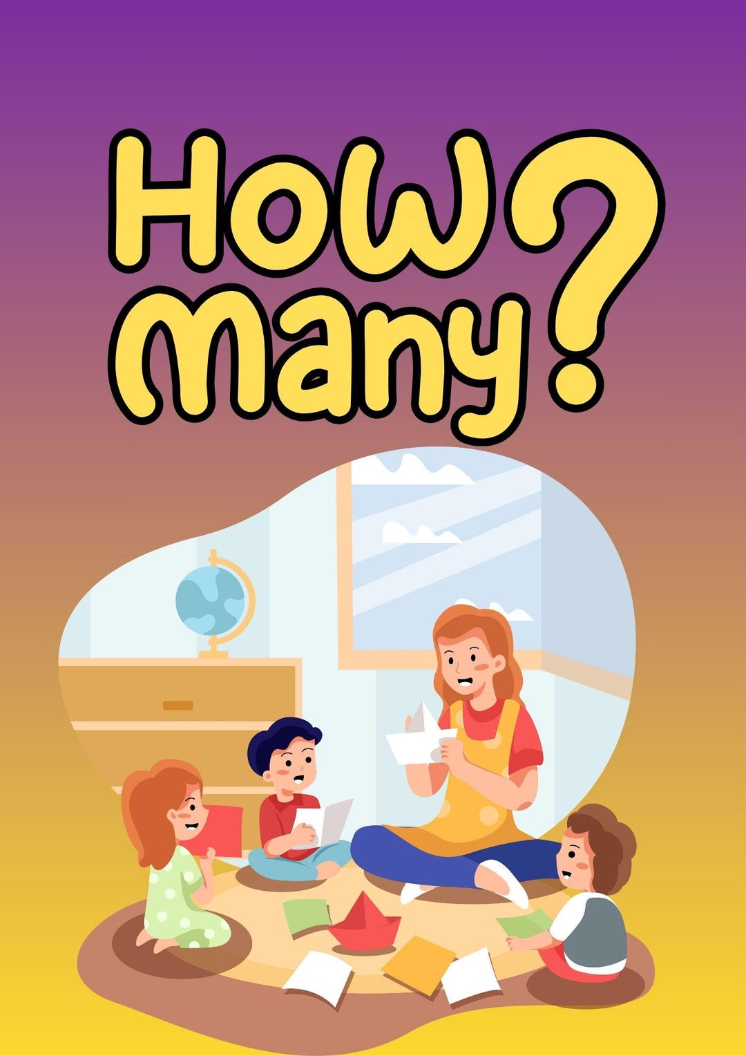 Preschool Math Book, Printable Counting Worksheets, Kids Learn Numbers ...