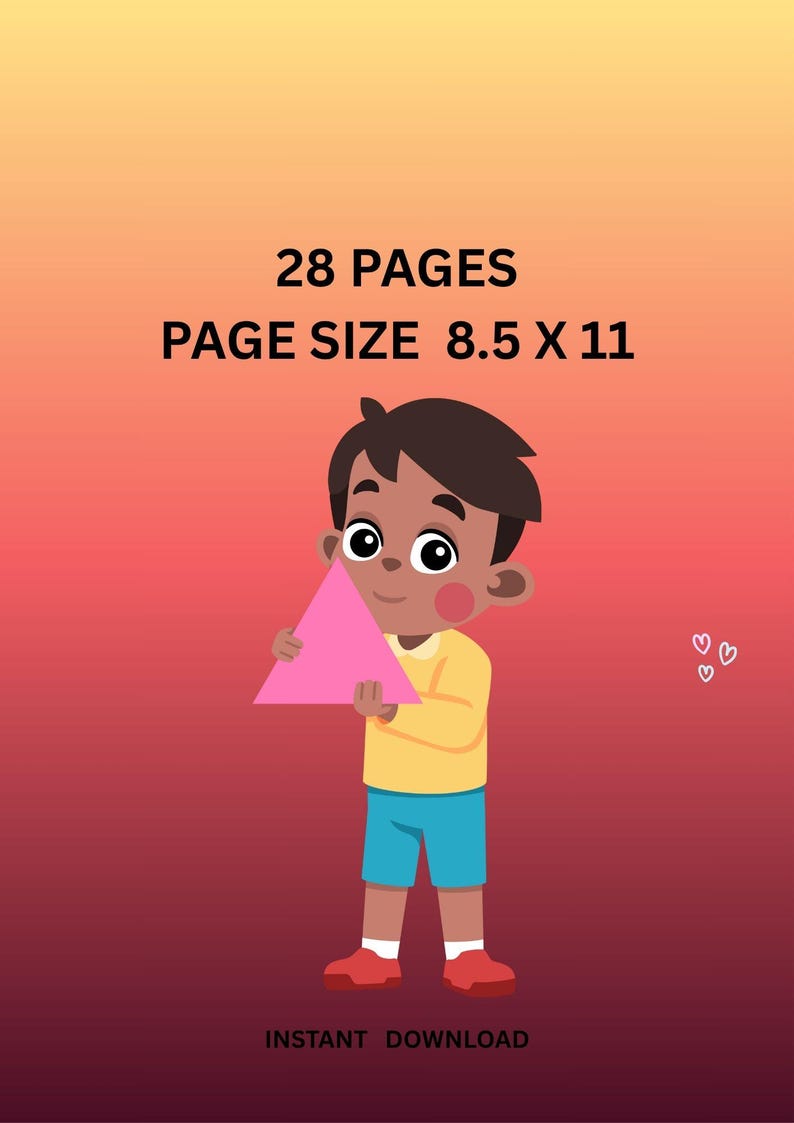 Learn the Shapes, Shape Play Book, Shapes for Kids, Funny Shapes Book ...