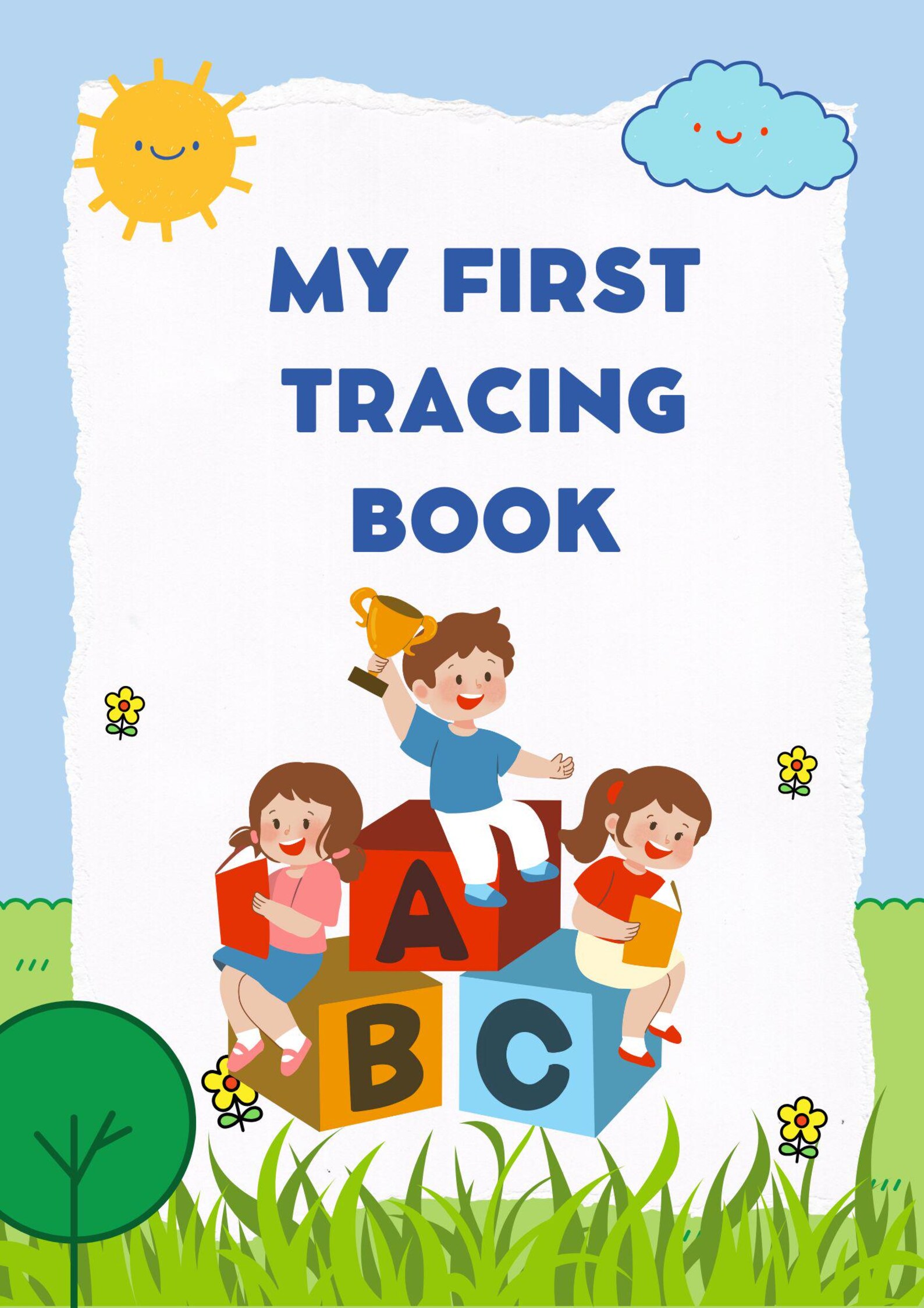 My First Tracing Book, Fun Prewriting Practice (printable PDF) - Etsy