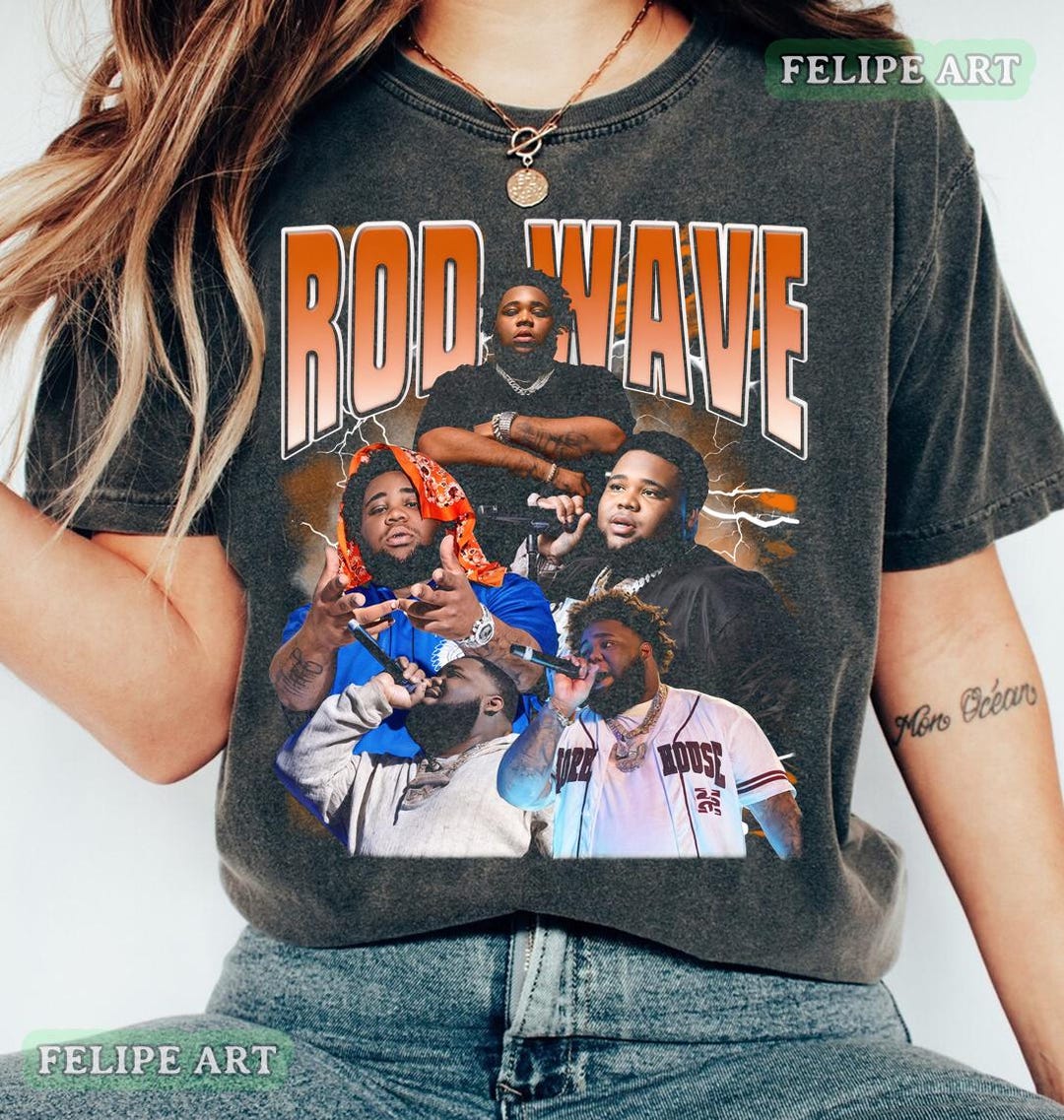 Rod Wave T Shirt, Vintage Rod Wave Graphic Hoodie, Last Lap Tour Hoodie ...