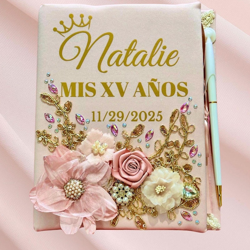 Xv Guest Book - Etsy