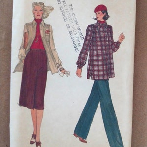 Vogue 9854 Misses' Jacket, Skirt and Pants 1970s Size 12 - Etsy