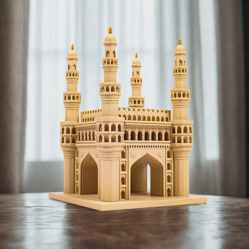 Charminar Miniature – Tabletop Model of Hyderabad’s Iconic Monument - Etsy