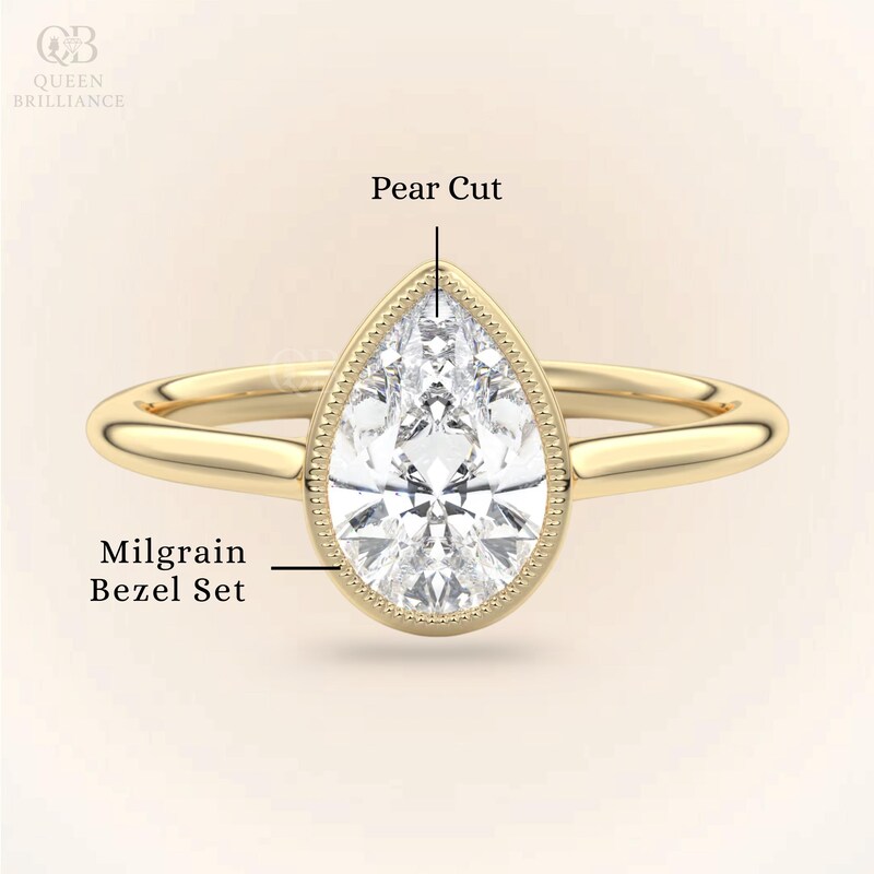 Milgrain Bezel - Etsy