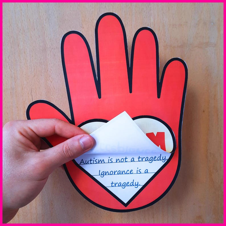 Autism Awareness Bulletin Board, World Autism Acceptance Day Writing ...