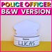 Printable Police Officer Hat Crown Craft: Labor Day Activity, Community ...