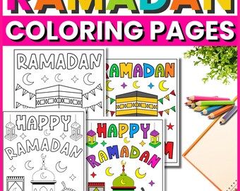 Ramadan Coloring Pages, Ramadan Bulletin Board, Ramadan Decor Outside ...