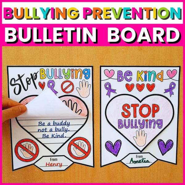 Anti Bullying Posters - Etsy Canada