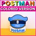 Printable Postman Hat Crown Craft: Labor Day Community Helpers Hats ...