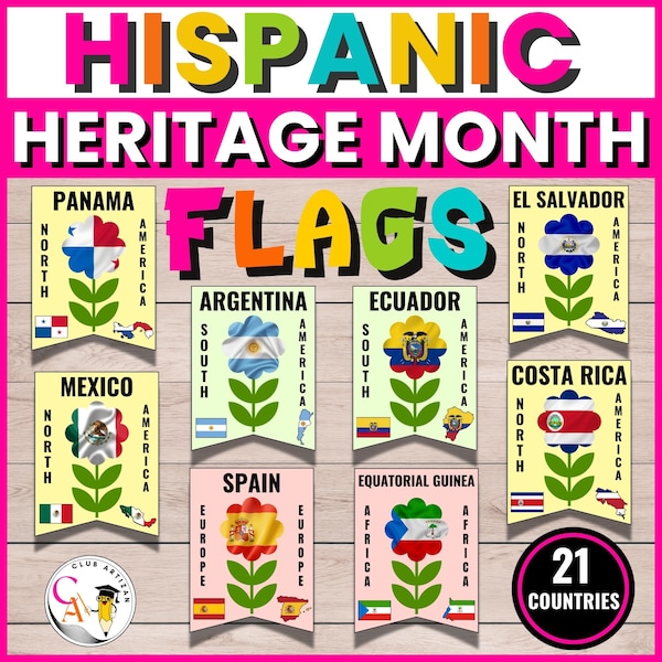 Hispanic Heritage Month Door Decorations - Etsy