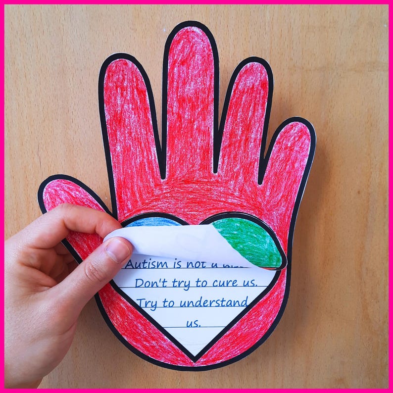 Autism Awareness Bulletin Board, World Autism Acceptance Day Writing ...